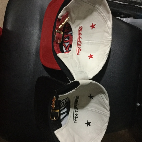 Accessories | Leather Don C Fitted Cap | Poshmark